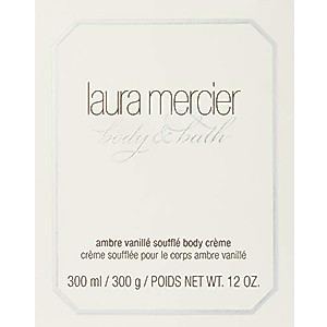 laura mercier Ambre Vanille Souffle Body Creme, 12 Ounce