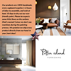 Potter-Island 14 × 18 Medicine Cabinet Recessed, Wall Niche, Bathroom Wall Cabinet, 2-Tier, Between Studs Shelving for Drywall, (Plain Back/White)