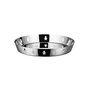 Alessi Mini Girotondo Round Plain, Silver