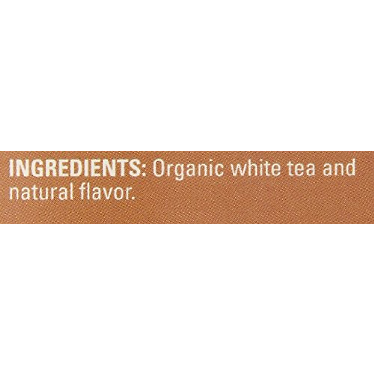 Davidson's Organics, White Peach, 25-count Tea Bags, Pack of 6