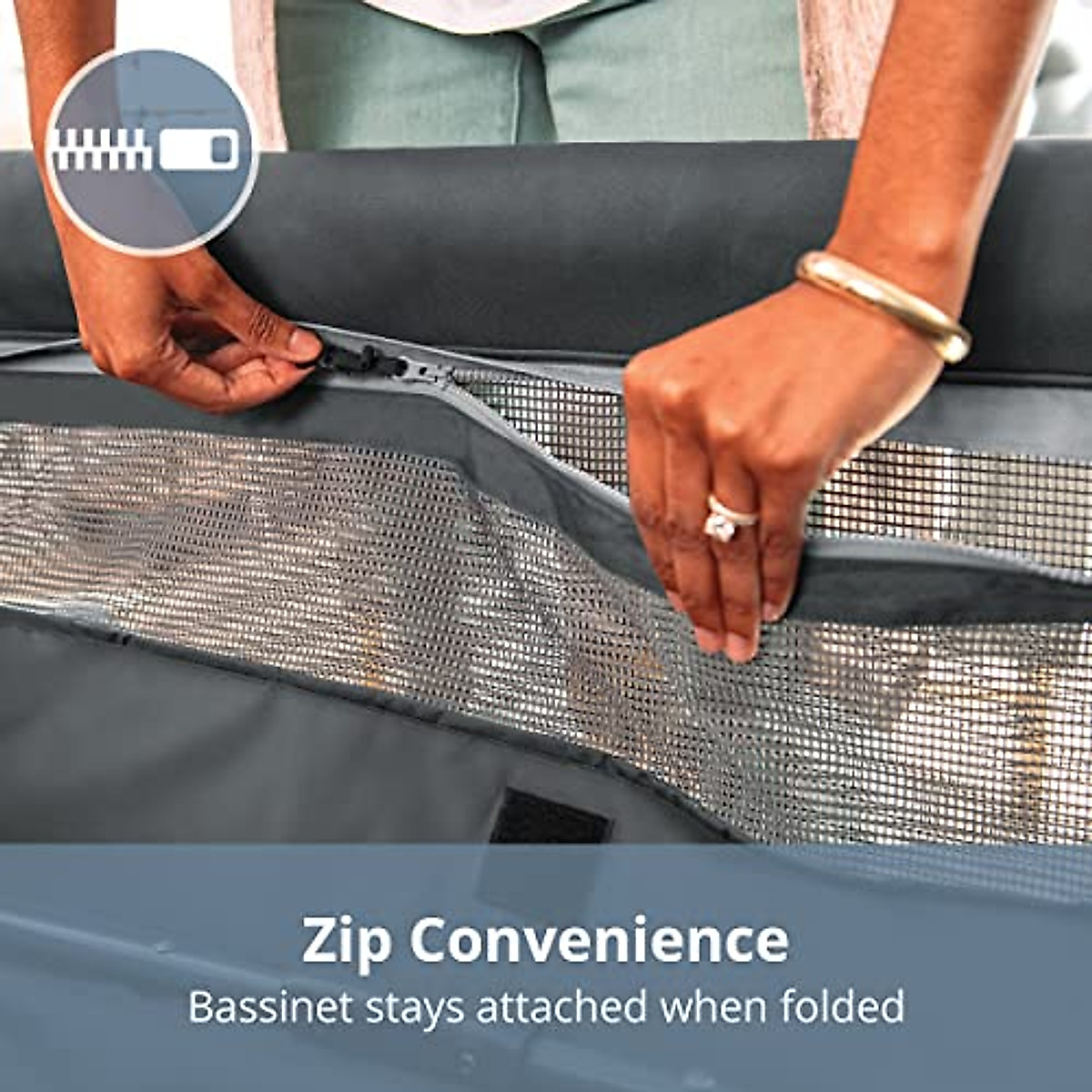 Chicco Dash Instant Setup Playard - Charcoal | Grey