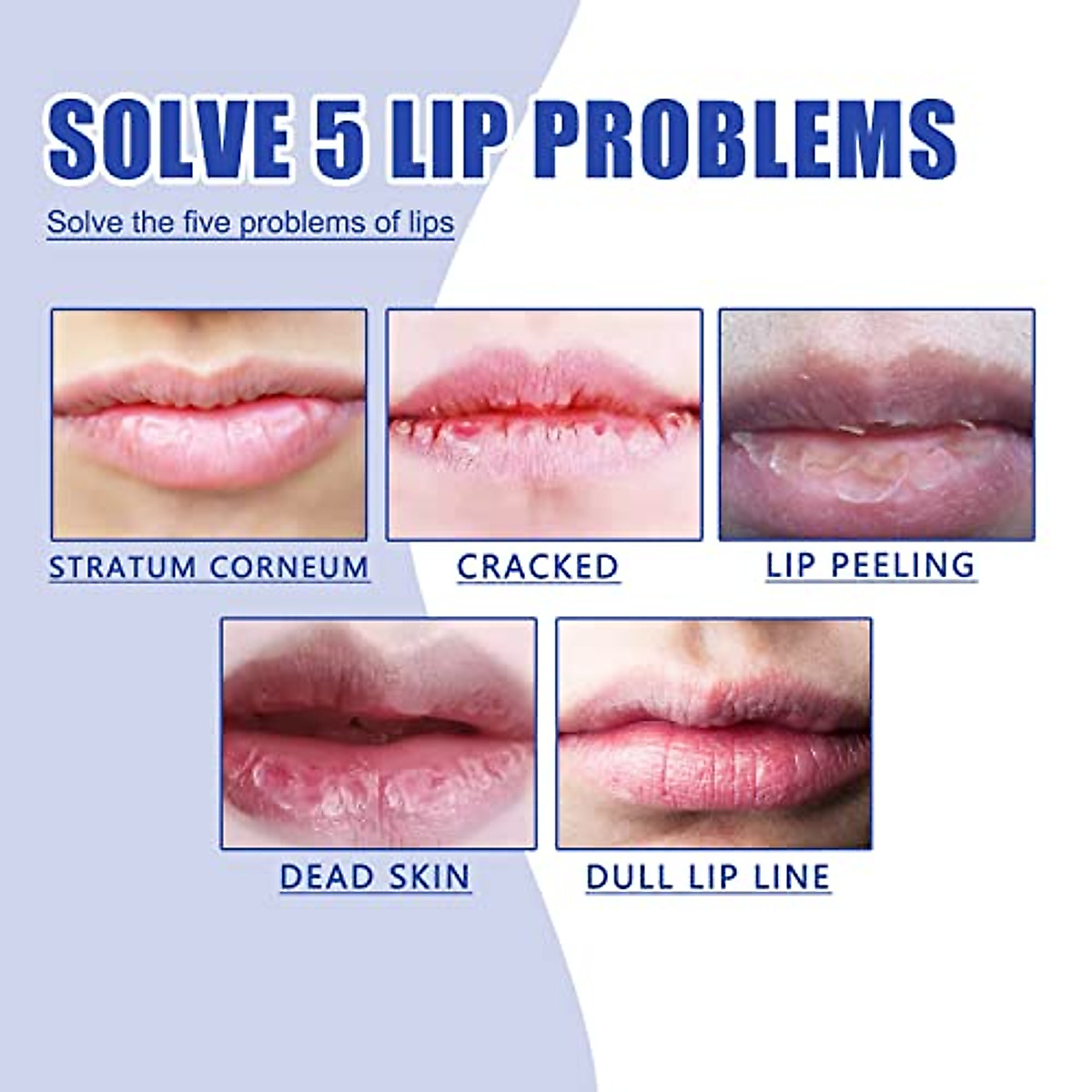 Lip Balm Clean Moisturizing Lip Balm for Chapped Cracked or Dry Lips Paraben and Silicone Free Nourishing Lip Balm Stick Antioxidant-rich Acai Extracts + Avocado Oil