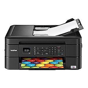 Brother MFC-J485DW Wireless All-In-One Color Printer w/ Print, Copy, Scan, Fax