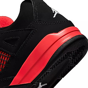Nike Little Kid's Jordan 4 Retro Red Thunder Black/Multi-Color (BQ7669 016) - 13