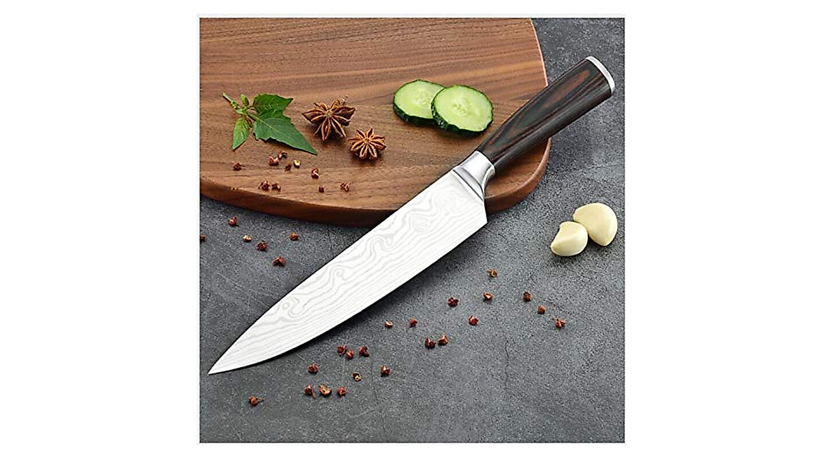 Professional 8 Inch Chef's Knife - Extra Sharp & Durable