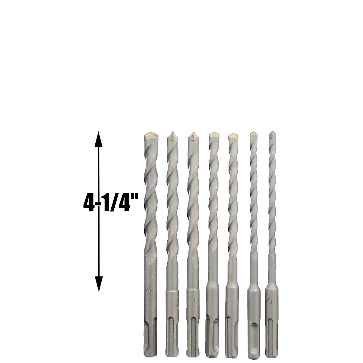 Steel Dragon Tools 20 Piece SDS Rotary Hammer Concrete Masonry Carbide Tipped Drill Bit Set fit Milwaukee Hilti Bosch