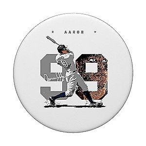 Aaron Judge Number Portrait Baj New York MLBPA PopSockets Standard PopGrip