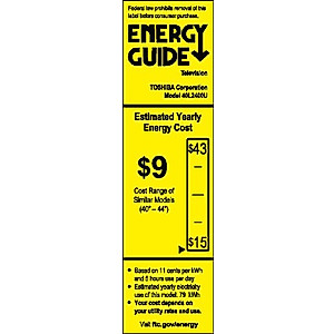 Toshiba 40L1400U 40-Inch 1080p 60Hz LED TV (Discontinued by Manufacturer)