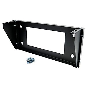 CNAweb Folding 2U 19-Inch Steel Wall Mountable Simple Vertical Rack and Server Rack