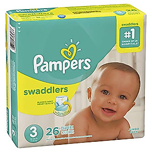 Pampers Swaddlers Diapers Size 3 26 Count