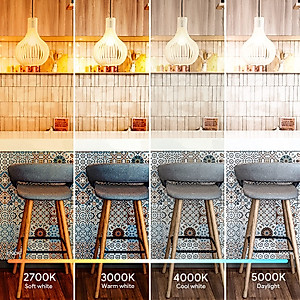 6 Pack 150 Watt Light Bulb, 2600LM Super Bright Light Bulb, Warm White 3000K, E26 Base, A21 High Lumens LED Bulb, Non-Dimmable, UL Listed