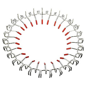 ANYUFEI 25/50 pcs Peg Board Hos Wall Shelf Tool Hangers Organizer Storage Display Hardware Tools (Size : 50PCS)