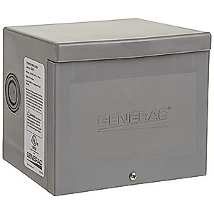 Generac 6337 30-Amp 125/250V Raintight Power Inlet Box - Reliable Outdoor Generator Connection