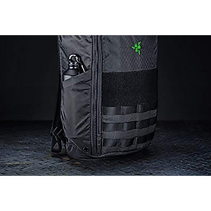 Razer Tactical v2 17" Laptop Backpack: Tear & Water Resistant Exterior - Roll Top for Increased Capacity - Scratch-Proof Interior - Fits 15 inch Laptops – Black