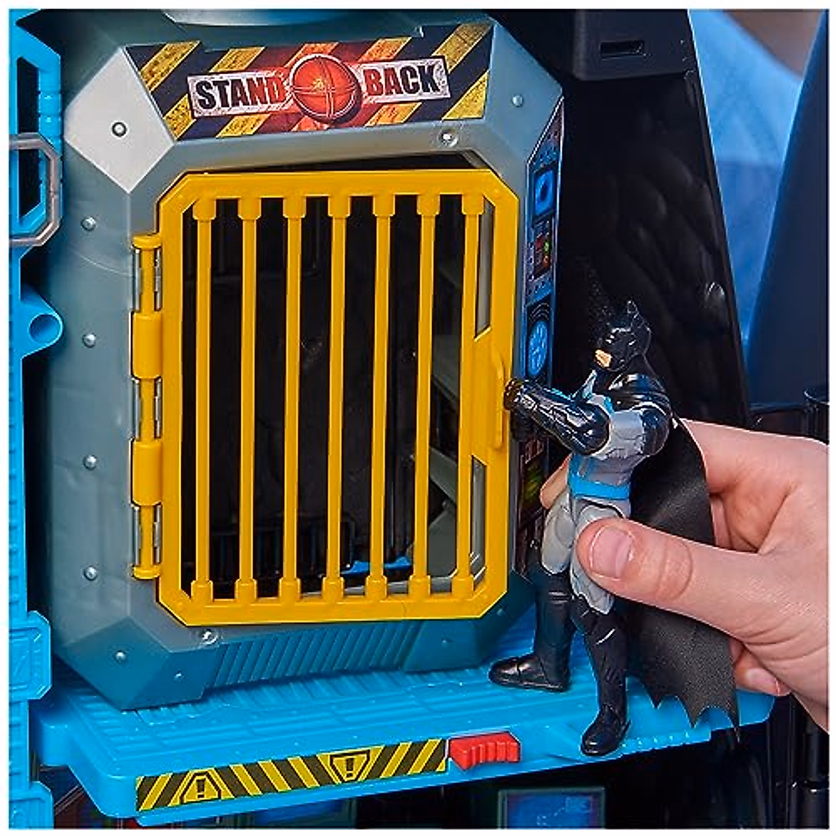 Batman, Bat-Tech Batcave, Giant Transforming Playset with Exclusive 4” Batman Figure and Accessories, Kids Toys for Boys Aged 4 and Up