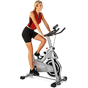 Lanos Exercise Bike, Stationary Bike for Indoor Cycling | The Perfect Exercise Bikes for Home Gym | Indoor Exercise Bike for Men and Women | Stationary Bike | Comfortable Seat Cushion, Silent Belt Drive, iPad Holder