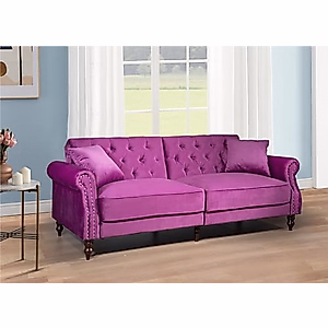 Legend Vansen Bed, Sleeper, Sofa, Futon, Violet