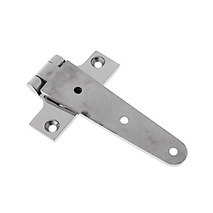 ECOLFE Internal Door Hinges,gate Hinges, 2pcs T Hinges, Thicker Hinges, Heavy Duty Hinges for Wooden Fences, Sheds, Wooden Boxes, Garden Cabins, Warehouse Doors