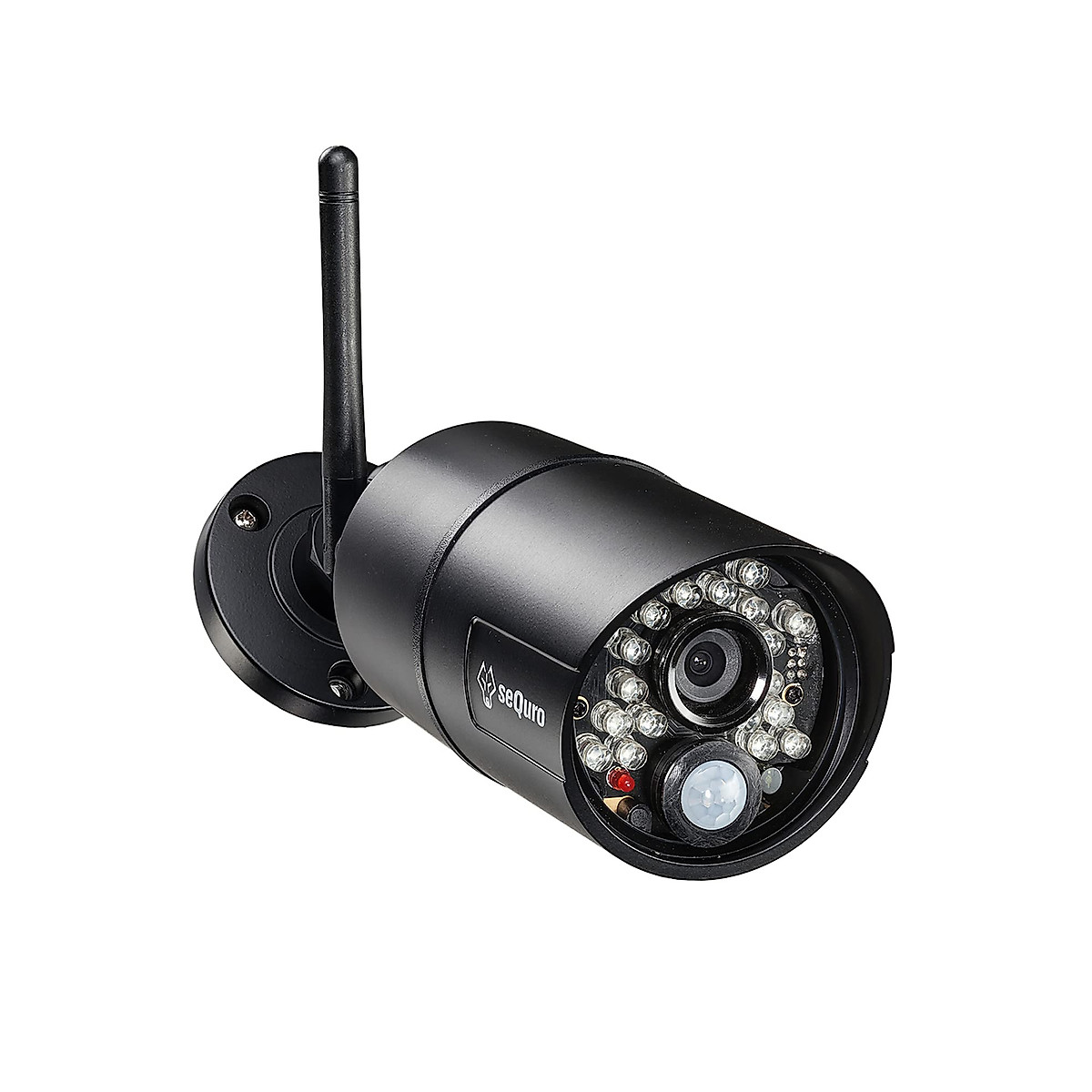 Sequro GuardPro Digital Surveillance Security Add-on Camera, HD Night Vision,Weatherproof, Motion Detecton Compatible with GuardPro 720P Surveillance DVR Kit,Black, Home, Small Business Office