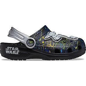 Crocs Kids' Classic Star Wars Clog, Baby Yoda/Grogu, 4 US Unisex Big