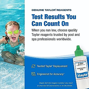 Taylor Technologies R-0007-C Thiosulfate No.7 N/10 2 OZ