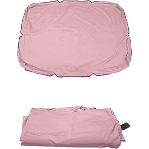 BTURYT Swing Chair Canopy Replacement 2/3 Seater Patio Swing Cover Waterproof UV Resistant Swing Canopy Cover for Garden Outdoor Patio
