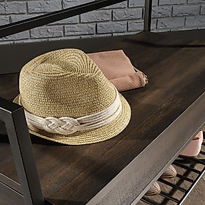 Sauder North Avenue Storage Bench, Charter Oak finish