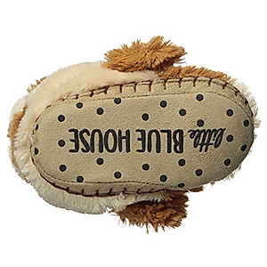 Little Blue House by Hatley unisex child Hi-top Slouch Animal Slipper Sock, Puppy, Small 5 - 7 US