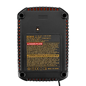 DC9310 Fast Charger Replacement for Dewalt 18V Battery Charger DC9096 DC9098 DC9099 DC9091 DC9071 DE9057 DW9096 DW9094 DW9072 Compatible with Dewalt 7.2V-18V XRP NI-CD NI-MH Battery