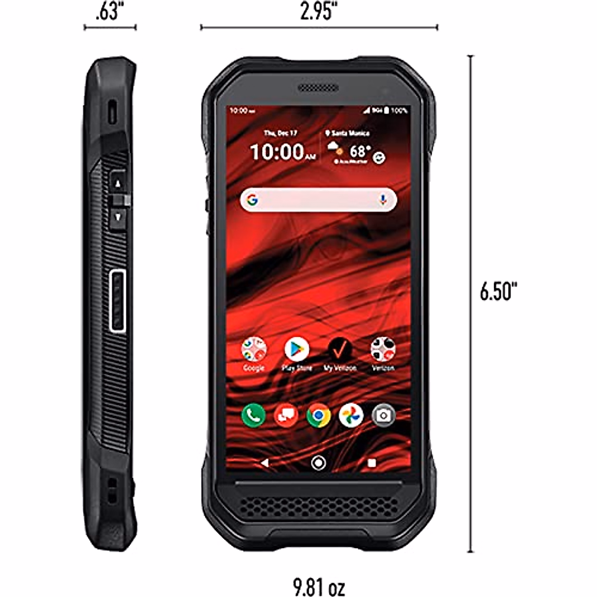 Kyocera DuraForce Ultra 5G UW E7110 | Ultra Rugged 5G Smartphone for Use on The Verizon Wideband Network