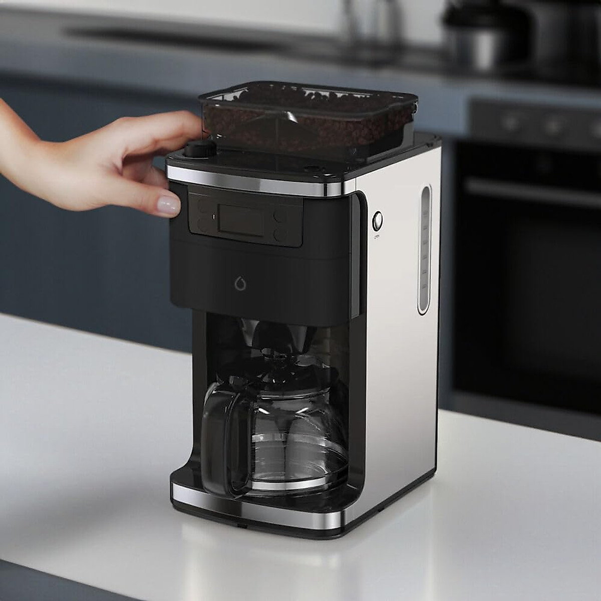 Smarter SMC01 iCoffee Remote Brew App, 1.5 L, Black