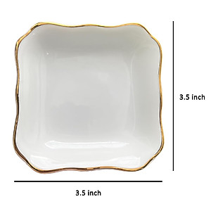 BAT TRANG Ceramic Jewelry Tray - Thank You For Raising The Man I've Always Prayed For Dish - Mother of The Groom Gifts From Bride - Mother In Law Gifts - Mother Of Groom Gifts