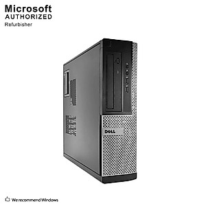 DELL Optiplex 3010 DT High Performance Business Desktop Computer, Intel Quad Core i5-3470 up to 3.6GHz, 8GB Memory, 2TB HDD, DVD, VGA, Windows 10 Professional 64 Bit (Renewed)']