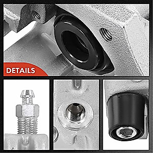 A-Premium Disc Brake Caliper Assembly with Bracket Compatible with Select BMW Models - 525i 04-07, 525xi 06-07, 528i 08-10, 528i xDrive 09-10, 530i 04-07, 530xi 06-07 - Rear Driver and Passenger Side