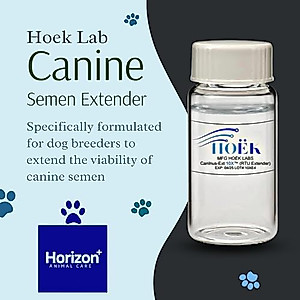 Canīnus-EXT™ Chilled RTU Extender 10X – Long Term Canine Semen 20ML - Dairy & Animal Protein-Free, Protects Dog Sperm During Shipping or Storage, No Mixing Required - Hoëk Labs