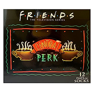 Hyp Friends Television Series Men's 12 Days of Socks in Advent Gift Box