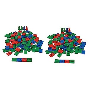 NUOBESTY 2 Sets Home Edition Stamp Game Newborn kidcraft playset for Girls boy boy Mini Teaching aids Wooden