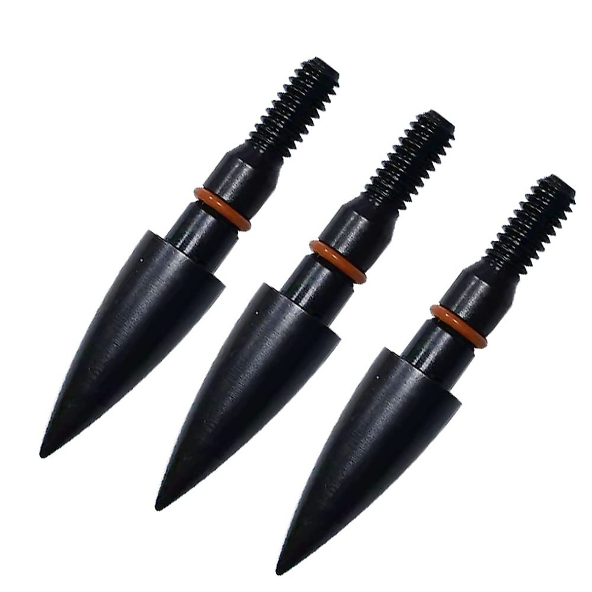 Field Points arrowheads 100 Grains Archery Field Points,5/16" Steel Screw in Archery Field Tips and Broadheads (1 Dozen 12 PCS)