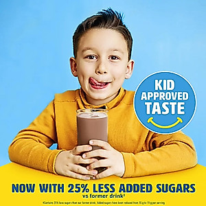 Breakfast Essentials Nutritional Drink | Chocolate Milk Boxes For Kids has 10g Protein, 21 Vitamins | Kid Approved Taste instant breakfast | Rich Milk Chocolate | 8 Fl oz Pack of 6| Every Order is Elegantly Packaged in a Signature BETRULIGHT Branded Box!
