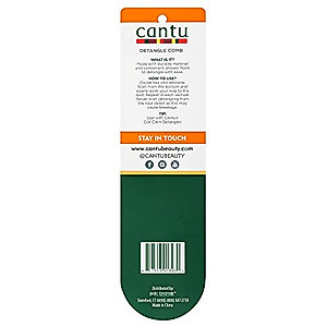 Cantu Sturdy Detangle Comb