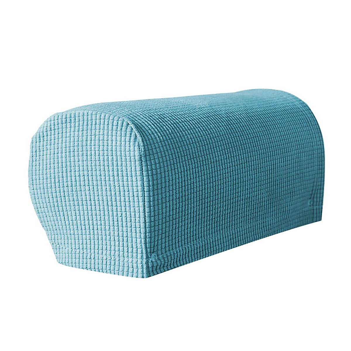 BAGASI 2pcs Sofa Armrest Cover Universal Elastic Sofa Couch Hand Rest Cover Dust Dirty Proof Settee Chair Arm Cover for Armchairs Sofa Couches Recliner,Light Blue