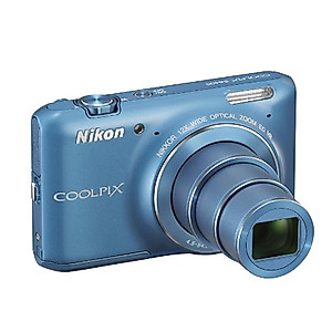 Nikon COOLPIX S6400 16 MP Digital Camera with 12x Optical Zoom and 3-inch LCD (Blue)