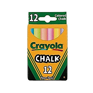 Crayola Colored Chalk Sticks 12 Count - 2 Packs