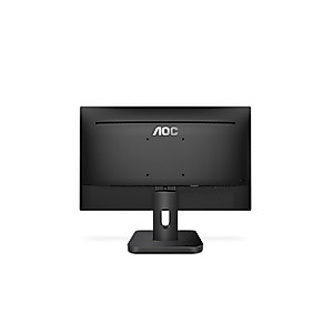 AOC 20E1H 20" HD 1600x900 Monitor, 5ms, Flickerfree, HDMI/VGA, VESA Compatible, EnergyStar, Black