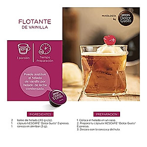 NESCAFÃ‰ Dolce Gusto Coffee Capsules Espresso 48 Single Serve Pods, (Makes 48 Cups) 48 Count