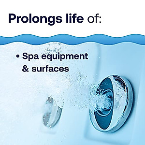 HTH Spa Care Alkalinity Up, Spa & Hot Tub Chemical Raises Alkalinity, Stabilizes pH Fluctuation, 1.25 lbs