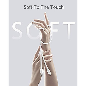 Anker USB-C to Lightning Cable, 641 Silicone Cable (Cloud White, 6ft) USB C Charger 40W, 521 Charger (Nano Pro) iPhone 13 13 Pro 12 Pro Max 12 11 X XS XR 8 Plus, AirPods Pro and More