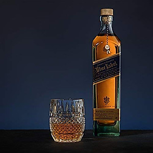 Unique Whiskey Glasses Set of 2, 10oz Ultra Clarity Crystal Glass Rocks Tumblers, Liquor, Bourbon or Scotch, Old Fashioned Rocks Glass Tumbler for Scotch, Cocktail, Liquor