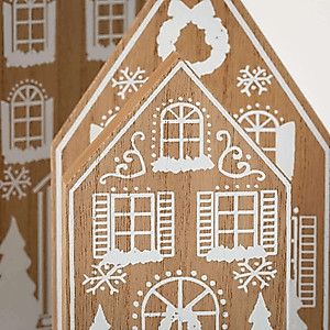 Sullivans Wood Holiday Village Shelf Sitters Set of 3