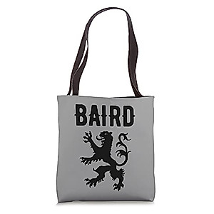 Baird Clan Scottish Family Name Scotland Heraldry Tote Bag